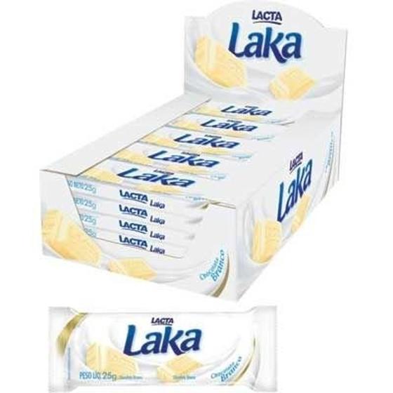 Chocolate Laka 20g c/20 - Lacta - Laka - Magazine Luiza