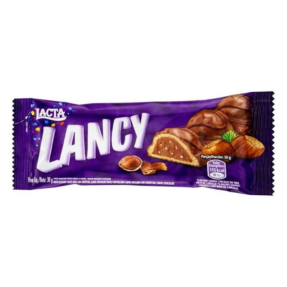 Chocolate Lancy 30g Embalagem com 30 Unidades - Lacta - Chocolate ...