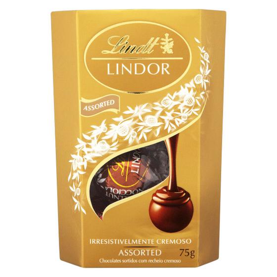 Chocolate Lindor Balls Sortidos LINDT 75g - Chocolate / Barra de ...