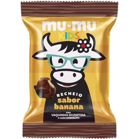 Chocolate Mu Mu Kids Sabor Banana 15,6g - MUMU - Chocolate / Barra de ...