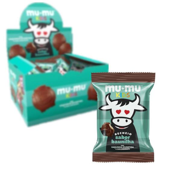Chocolate Mu Mu Kids Sabor Baunilha 24un 15,6g - MUMU - Chocolate ...