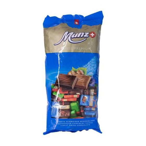 Chocolate Munz Swiss Premium Napolitains 1Kg - Chocolate / Barra de ...