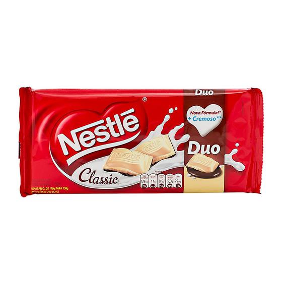 Chocolate Nestlé Classic Duo com 150g - Nestle Classic - Chocolate / Barra de Chocolate ...