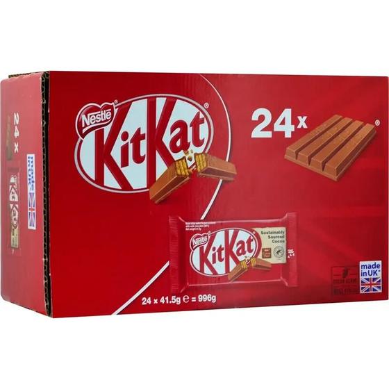 Chocolate Nestle Kit Kat 996G 24 Unidades - Kit Kat - Magazine Luiza