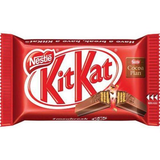 Chocolate nestlé kit kat tradicional tablete 41,5 g - Chocolate / Barra de Chocolate - Magazine ...