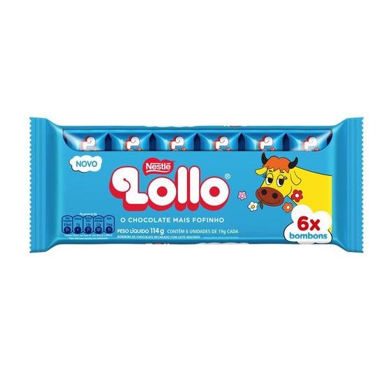 Chocolate Nestlé Lollo com 114g - Chocolate / Barra de Chocolate ...