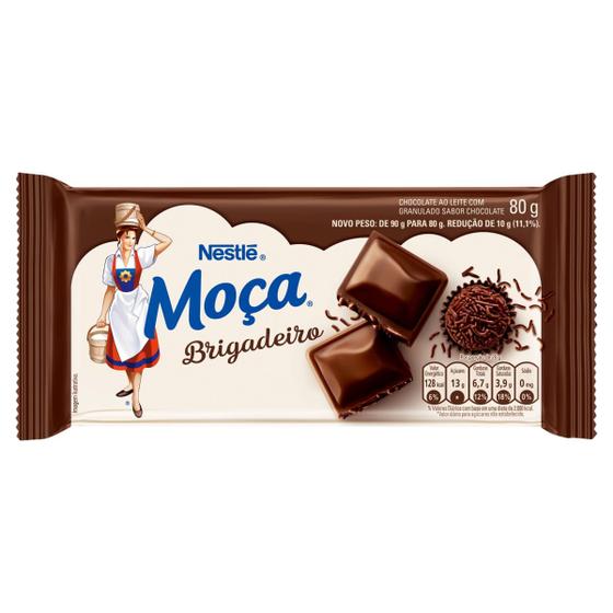 Chocolate Nestlé Moça Brigadeiro 80g - Chocolate / Barra de Chocolate ...