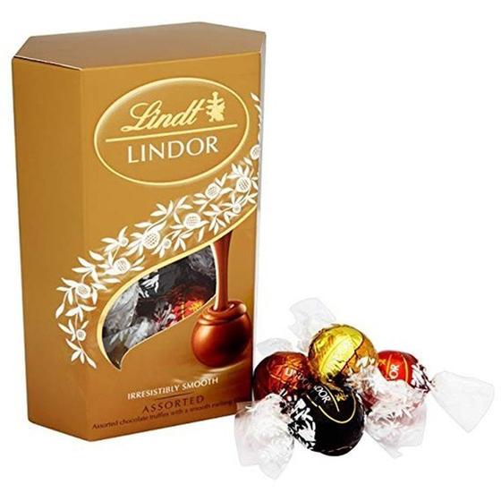 Chocolate Recheado Lindt Lindor Assorted 200G - Chocolate / Barra de ...