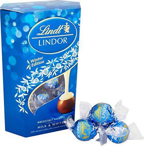 Chocolate recheado lindt lindor leche y blanco 200g - Chocolate / Barra ...