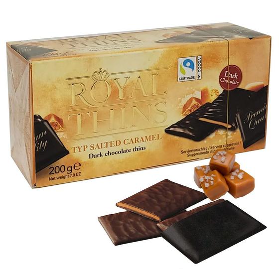 Chocolate Royal Thins Dark 200g - Chocolate / Barra de Chocolate ...