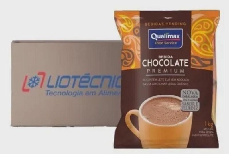 Chocolate Solúvel Qualimax Caixa c/ 10 x 1kg - Chocolate em pó ...