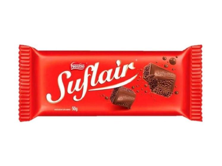 Chocolate Suflair ao Leite 50g - Nestlé - Suflair - Magazine Luiza
