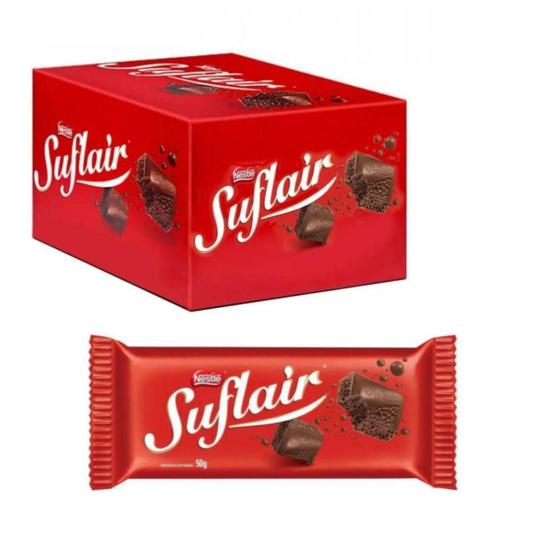 Chocolate Suflair Ao Leite Nestlé 50Gr - Caixa 20 Unidades - Nestle ...