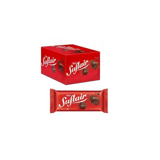 Chocolate Suflair Nestlé 50 gramas caixa com 20 unidades - Nestle ...
