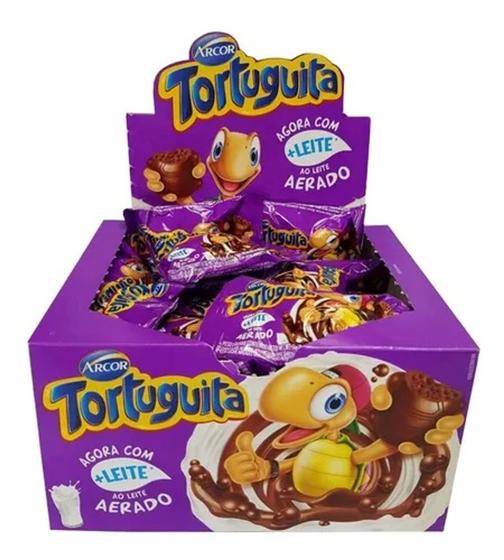 Chocolate Tortuguita com 24 unidades - Diversos Sabores - Arcor ...