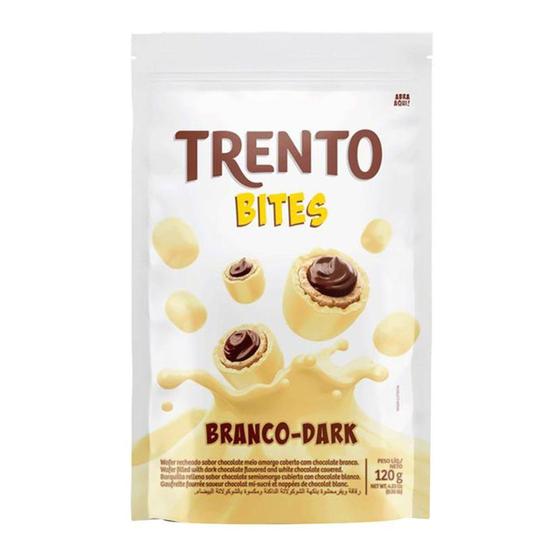 Chocolate Trento Bites Branco Dark 120g - Chocolate / Barra de ...