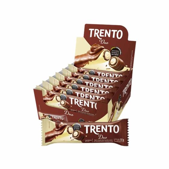 Chocolate Trento Caixa com 16 Unidades de 32g cada - PECCIN - Chocolate ...