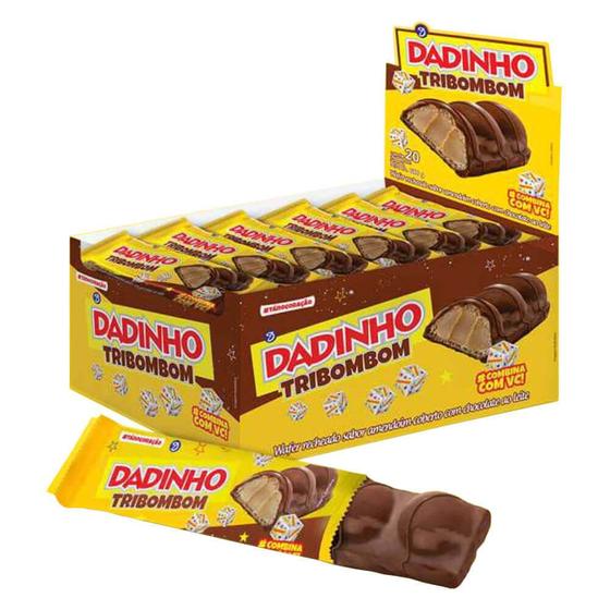 Chocolate Tribombom Dadinho 30g c/20 - Dizioli - Chocolate / Barra de ...