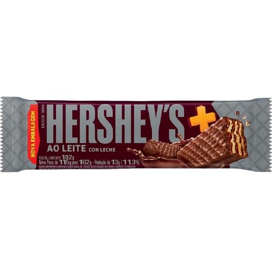 Chocolate Wafer Mais ao Leite 102g 1 UN Hershey's - Wafer - Magazine Luiza