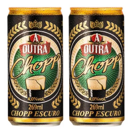 Chopp escuro a outra chopp lata 12x269ml - Cerveja - Magazine Luiza