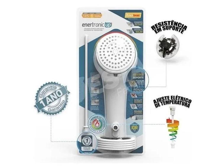 Chuveiro Ducha Eletronico Enertronic Up - Enerbras 7500W - Ducha ...