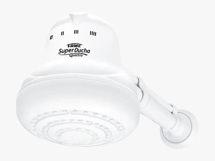 Chuveiro Ducha Fame Super Ducha 4 Temperaturas Acompanha Cano 6800w