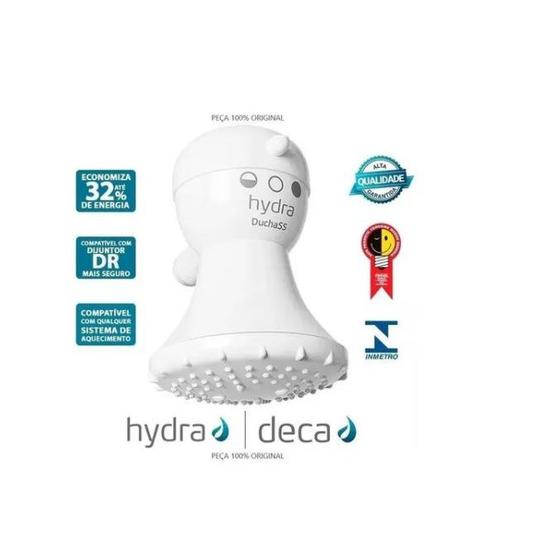 Chuveiro Ducha Hydra Corona SS 3T Branco 220V 5200W - Ducha - Magazine ...