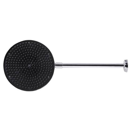 Chuveiro Frio Prata com Crivo Removível de 8" e Braço de 30cm Astra ...