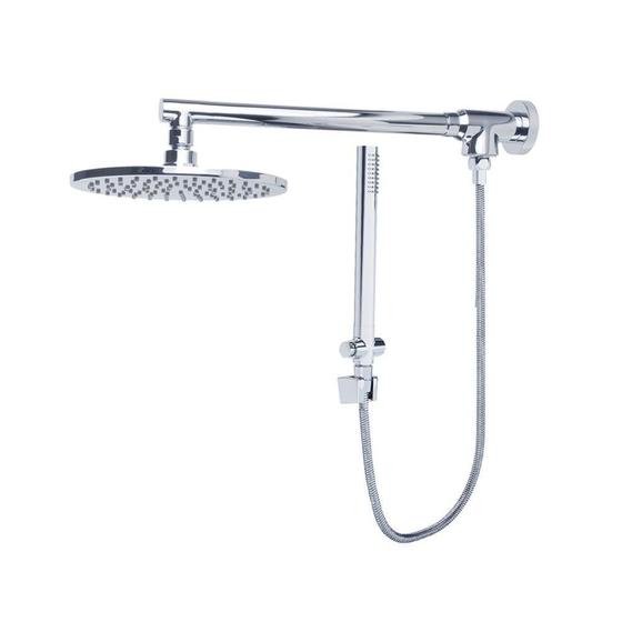 Chuveiro Red 20cm Parede C/ Desviador, Flexível 1,80 m - 3300 C60 ...