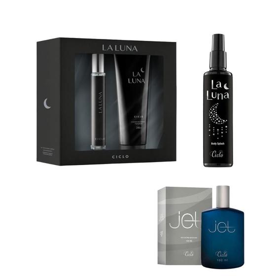 Ciclo kit la luna + colonia masculino refil jet - Ciclo Cosméticos ...