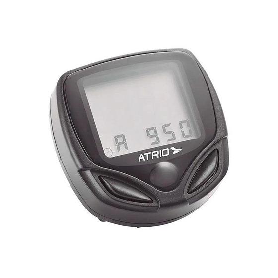 Ciclocomputador Com Suporte 15 Funções Preto Atrio - Ciclocomputador ...