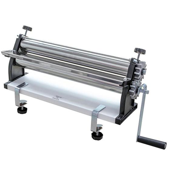 Cilindro Manual De Massa Grande Cromado Pizza Pastel Mega Doro 45cm ...