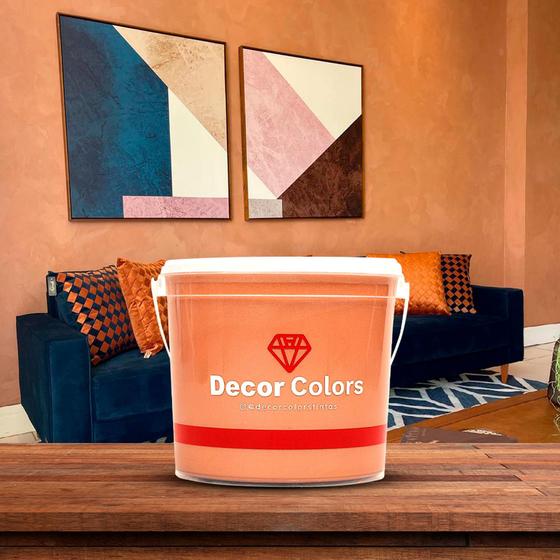 Cimento Queimado Diamantado e Aveludado 3,2kg Decor Colors ...