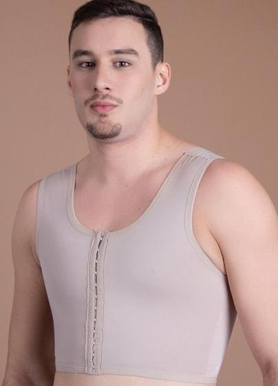 Cinta Colete Pós-Cirúrgica para Ginecomastia - Ref. 105 - New Form - Cinta Modeladora Masculina ...