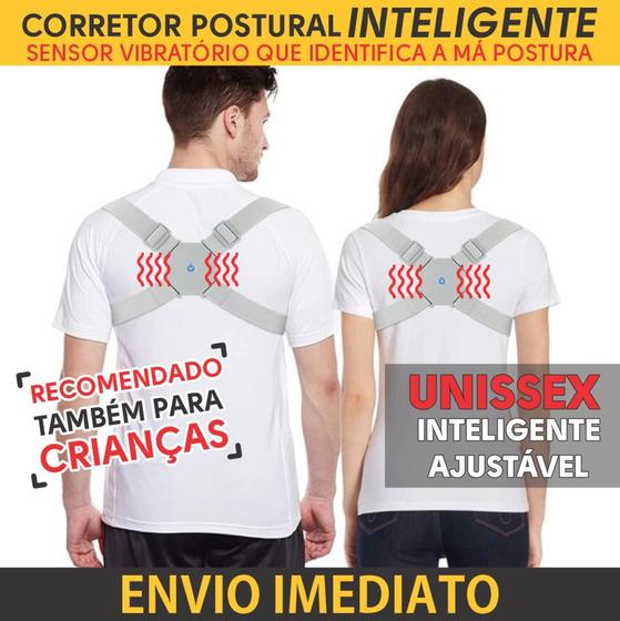 Cinta Corrige Postura Costas Coluna Colete Inteligente I-posture - SLU ...