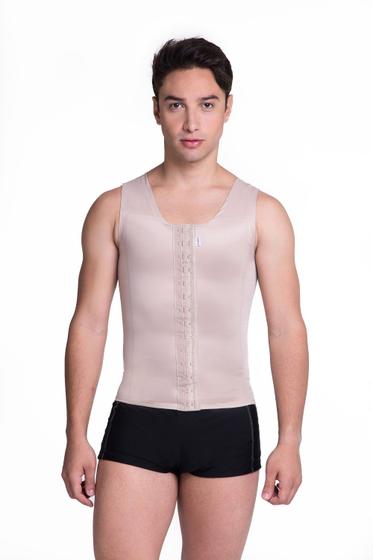 Cinta Masculina Regata Modeladora Alta Compressão Pós Cirúrgico ...