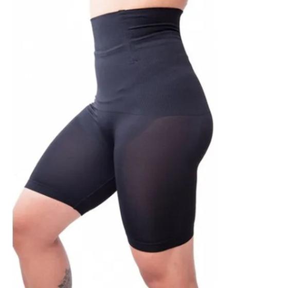 Cinta Modeladora Shorts Alta Compressão Shaper 4 Barbatana - G 29 ...