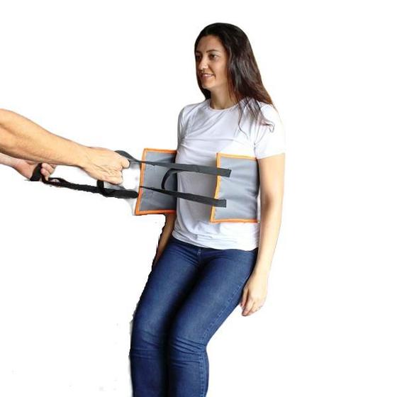 Cinta para auxiliar manobras e posicionamento de pessoas com mobilidade ...