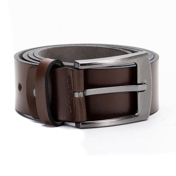 Cinto Masculino de Couro Linha Premium Ref. 058 cor Café - Duvelmon ...