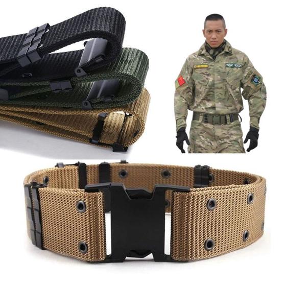 Cinto Tático Militar Padrão Exercito Ajustável Reforçado - CHL - Cinto ...