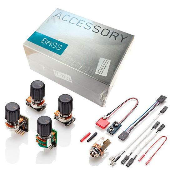 Circuito ativo EMG BTS system baixo 4 pots control blend - Guitarra ...