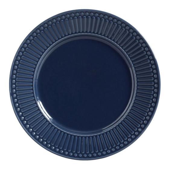 CJ 06 PRATOS RASOS ROMA DEEP BLUE 1ª LINHA - Porto Brasil - Prato Raso ...