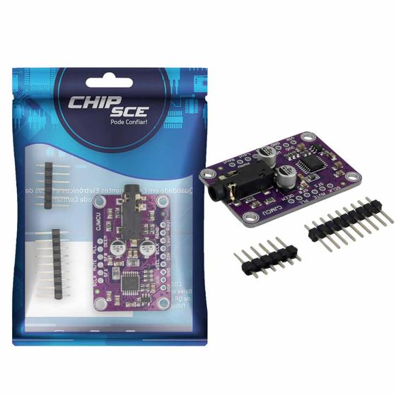 Cjmcu-1334 Módulo Dac Uda1334a Placa Decodificador Estéreo I - CHIPSCE ...