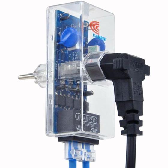 Clamper Protetor Linha Telefônica Rj45 Dps Raios Surtos - DPS ...