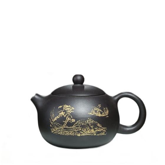 Clássico bule de barro roxo Xishi Filtro Bule Beauty Kettle Chinês Cru ...