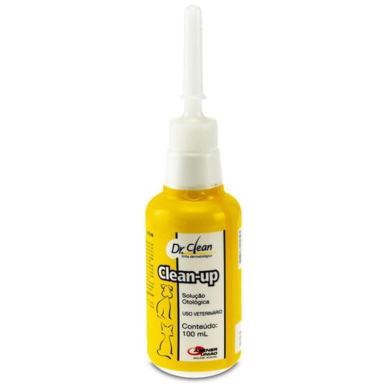 Clean Up 100 ml - Cães e Gatos Dr Clean Agener União 100 ml - Sarnicida ...