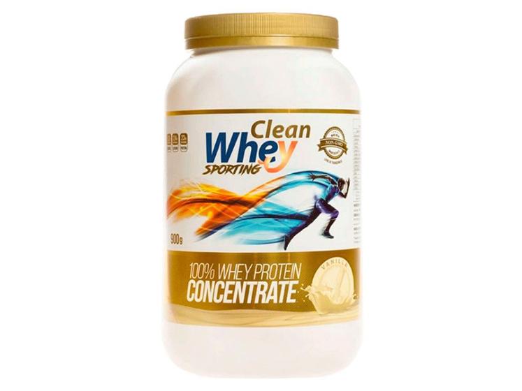 Clean Whey Concentrate Sporting 900g Baunilha - Whey Protein - Magazine ...