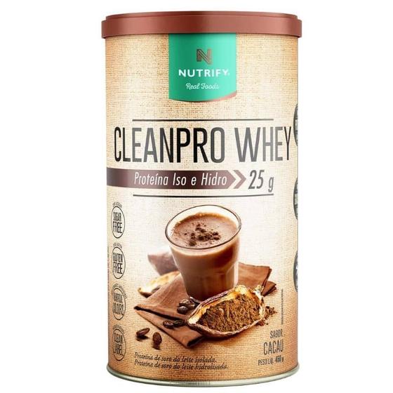 CleanPRO Whey (450g) Nutrify - Whey Protein - Magazine Luiza