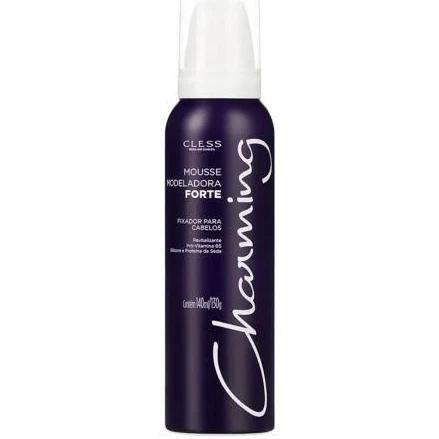 Cless Charming Mousse Fixação Forte 140ml - Modelador e Fixador de ...