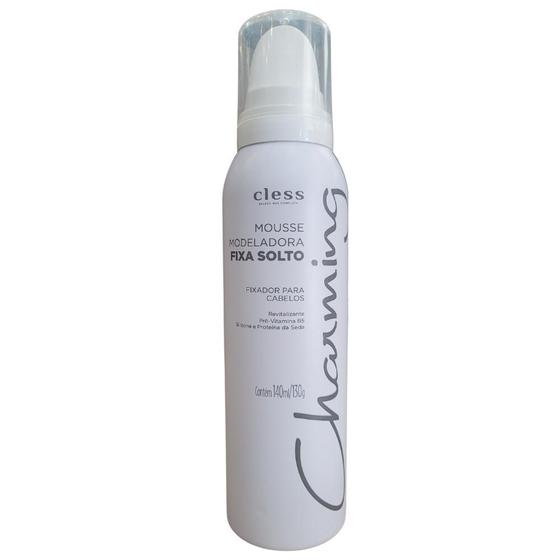 cless charming mousse modeladora fixaçao forte 140ml - Modelador e ...